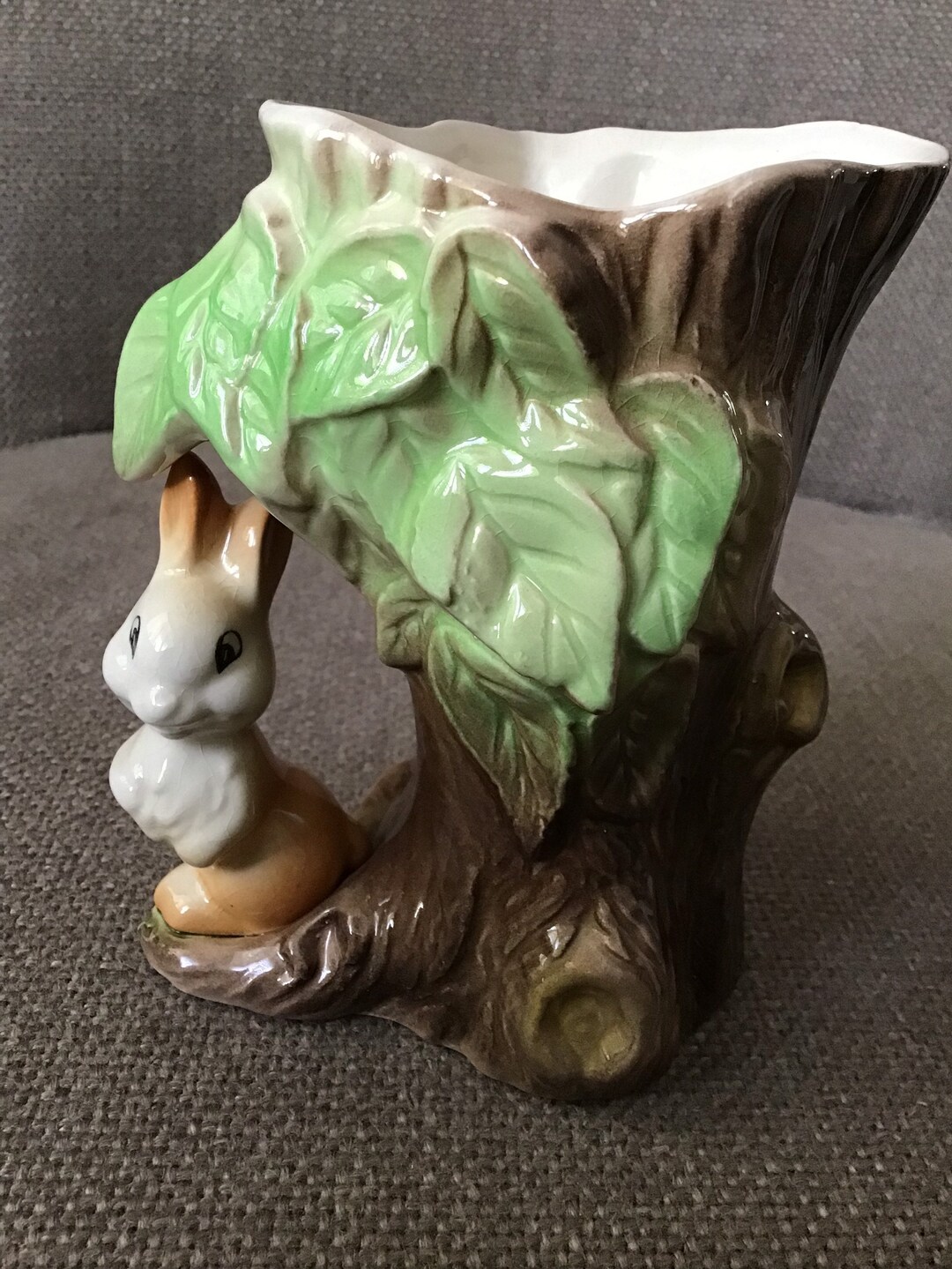 Vintage Eastgate England Fauna Vase (12 Cms H) - Etsy