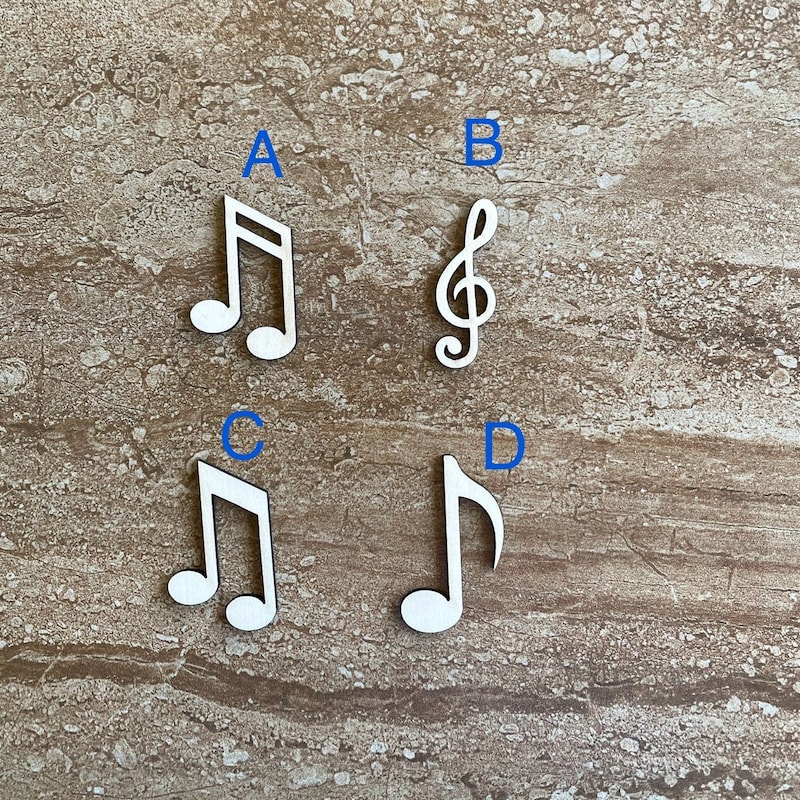Music Wood Shapes - Etsy