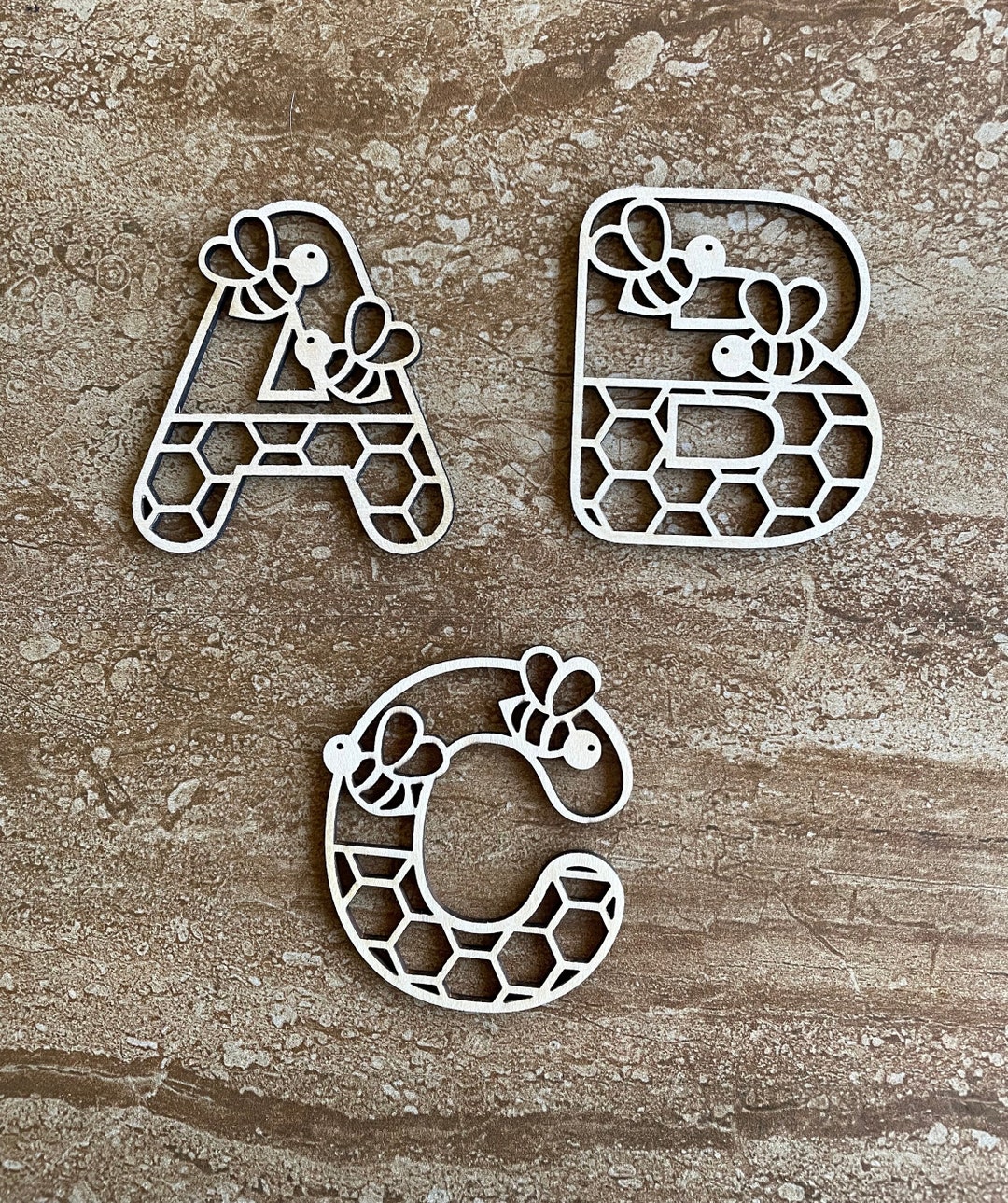 Custom Wooden Letter Cutout Personalized Wall Decor Nursery Letters ...