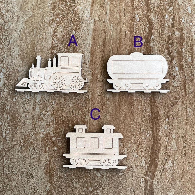 Train Cutouts - Etsy