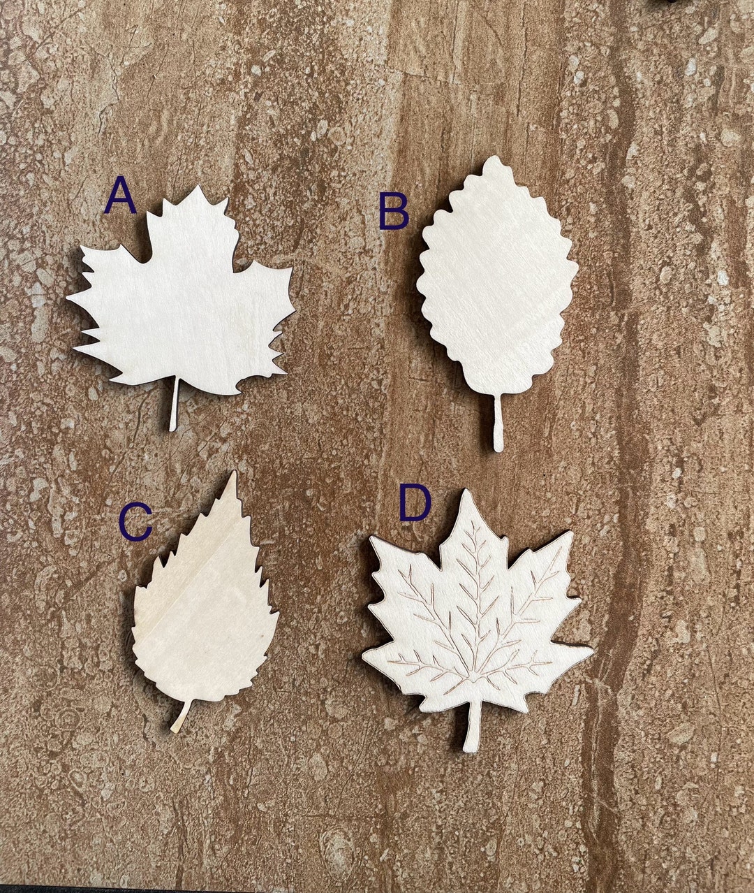 Leaf, Fall Leaf Cut Out, Laser Cut Unfinished Wood Craft Shapes - Etsy