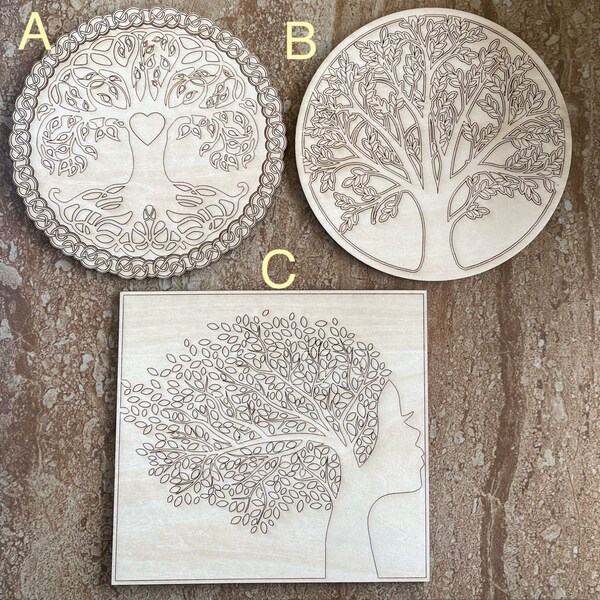 Tree of Life Wood Cutout - Etsy