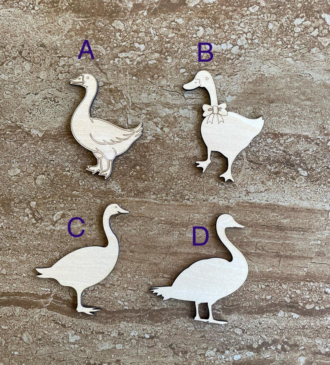 Wood Goose Cutout, Unfinished Goose, Paintable Goose Shape - Etsy
