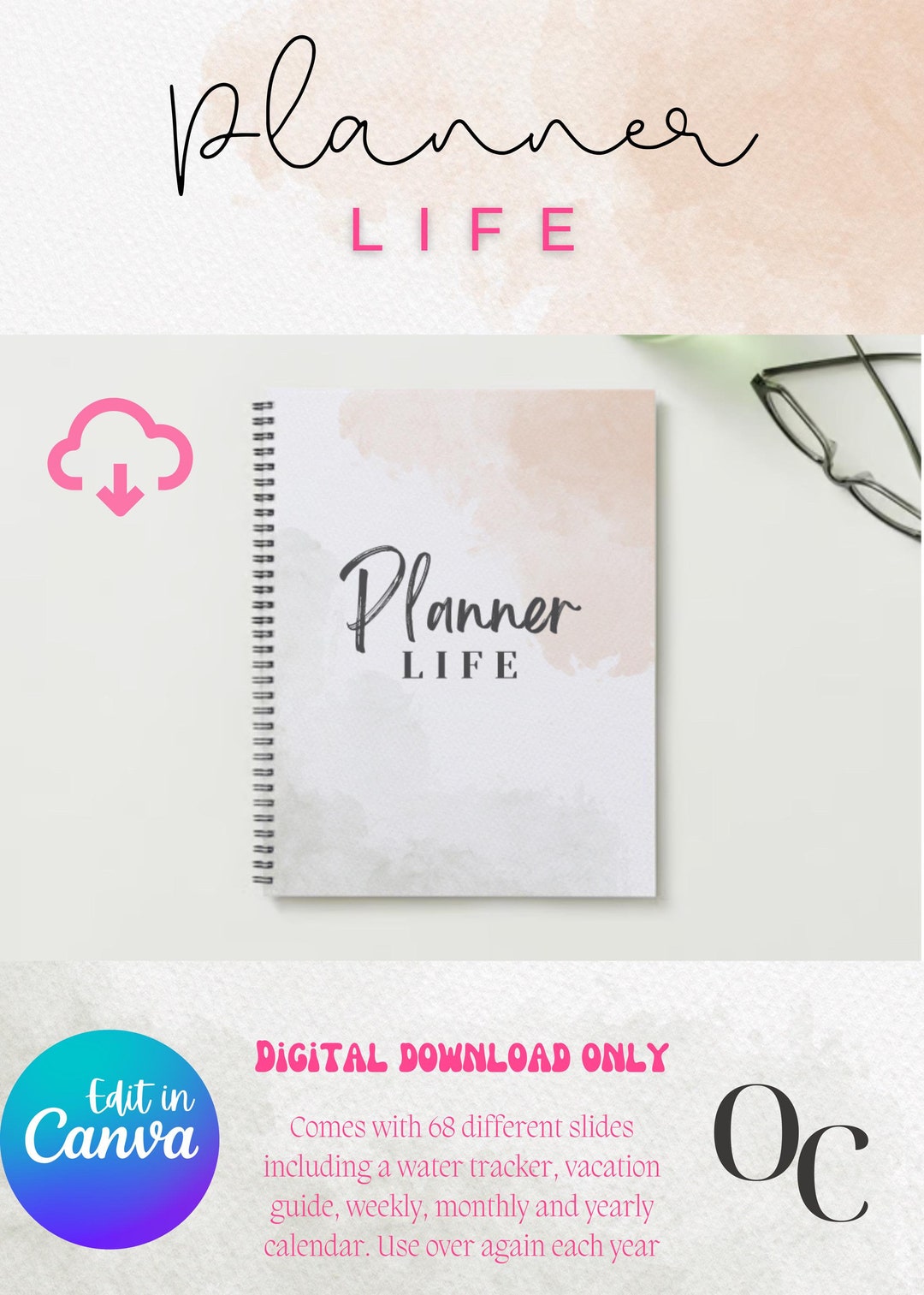 Life Planner Digital Download - Etsy