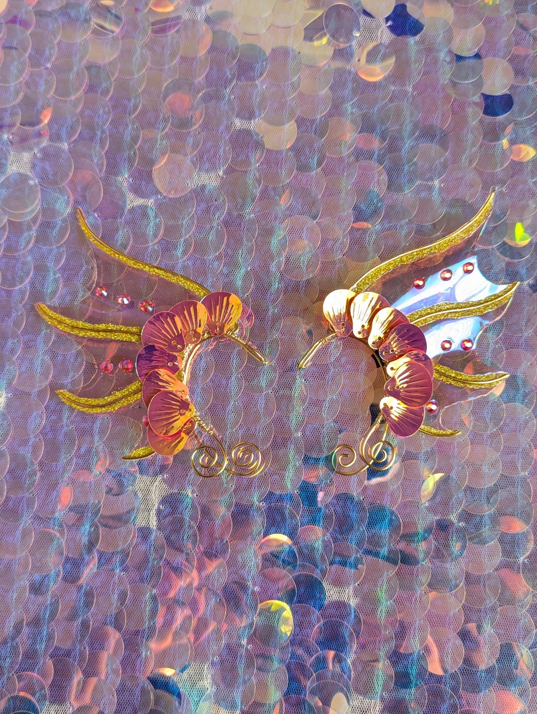 Phoenix Mermaid Ear Cuffs - Etsy