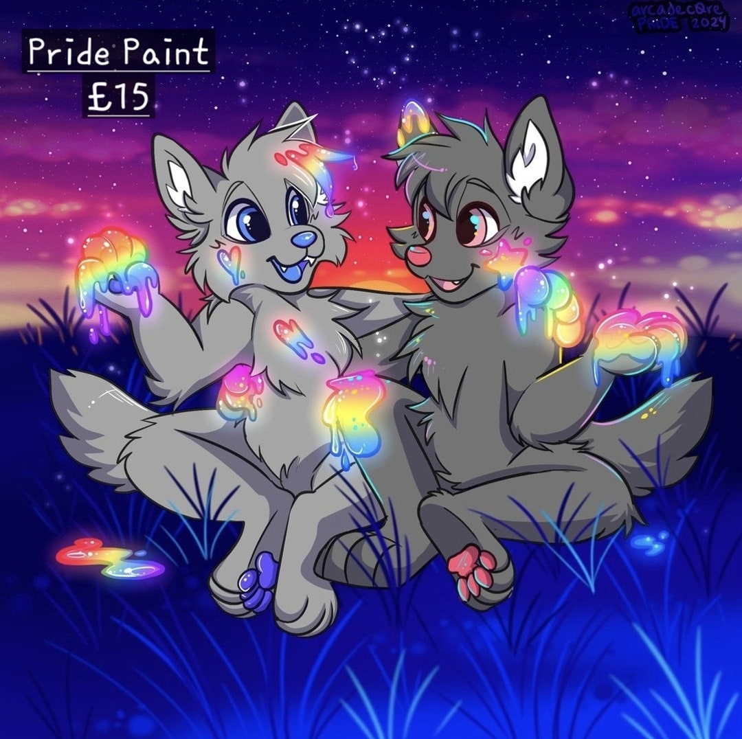 Furry Pride Art Ych's - Etsy