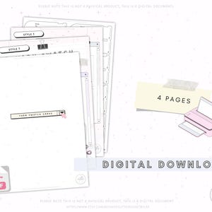 Yarn Swatch Card Inventory Template (DIGITAL DOWNLOAD PDF) - Etsy