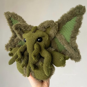 Cthulhu Crochet Pattern: Amigurumi Plush Toy (digital Download) - Etsy