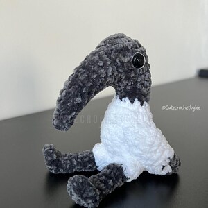 Crochet Pattern Ibis Bird Bin Chicken Plush Toy Amigurumi Cute Animal ...