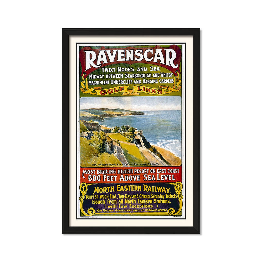 North Eastern Railway - Vintage Railway Art 11" X 17" - Vintage Wall ...