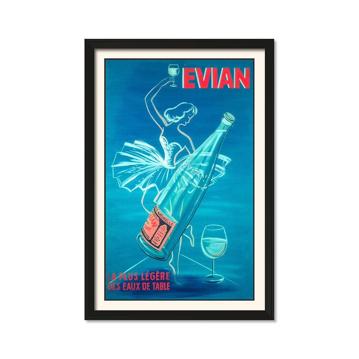 Classic Evian Vintage Advertising Print 11 X 17 - Etsy