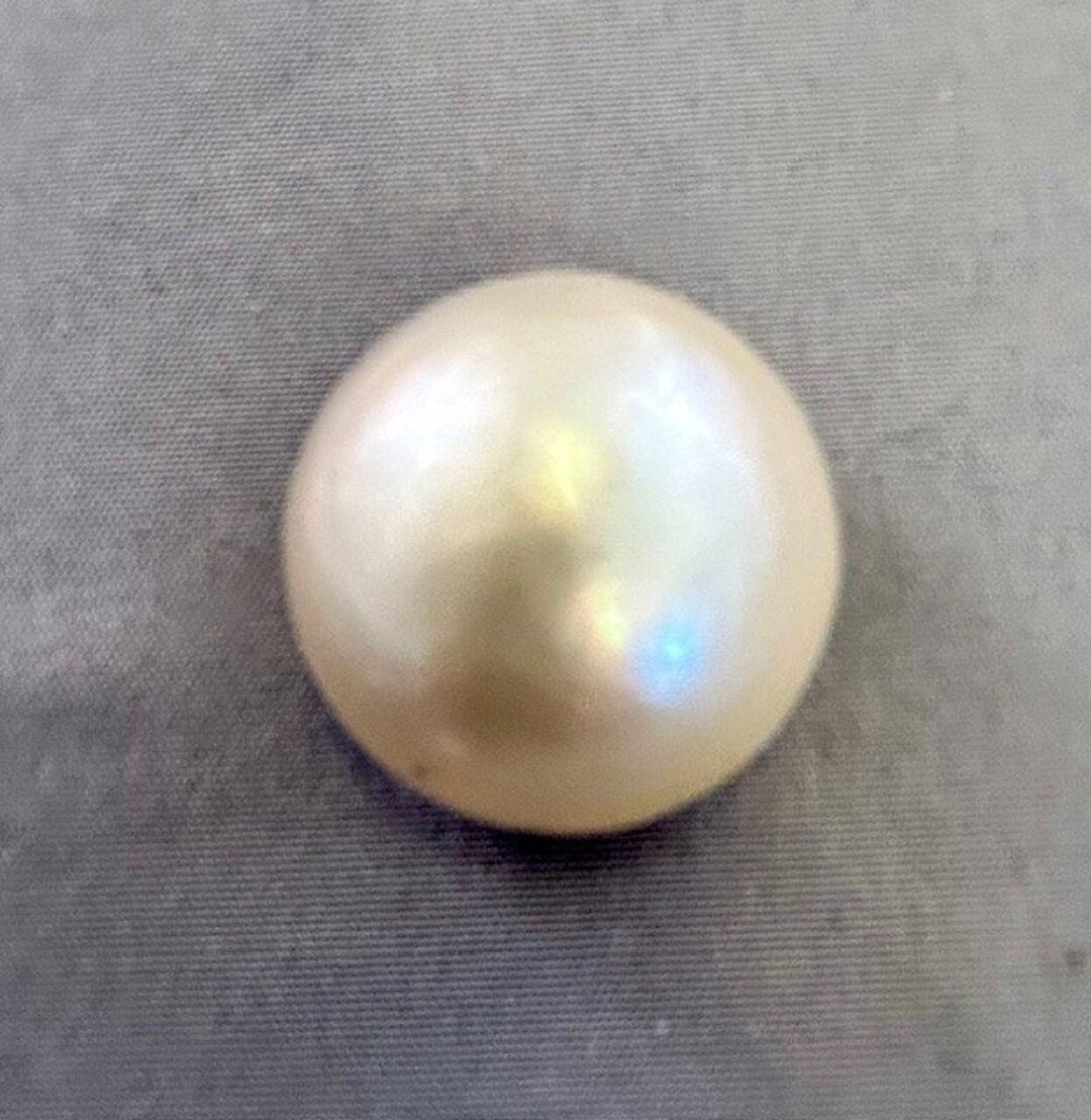 20mm Round Mabe Pearl - Etsy
