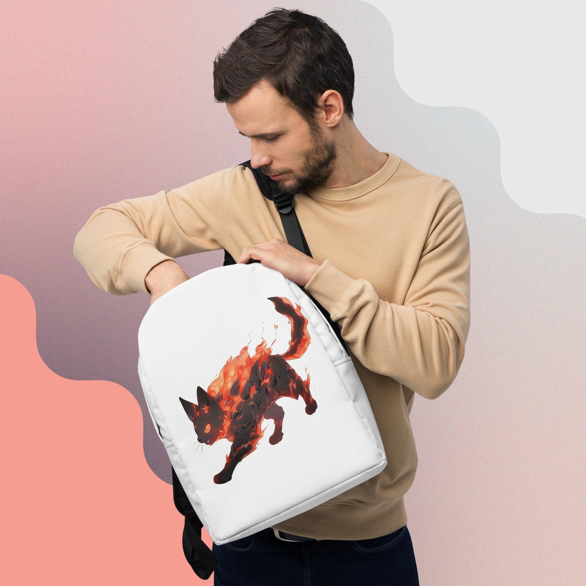 Minimalist Backpack Magma Cat Magmara - Etsy