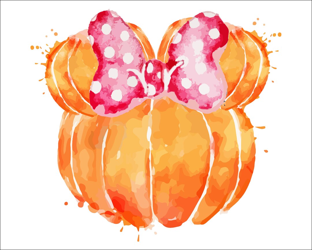 Love Fall Fall Shirt Disney Mouse Pumpkin Spice Digital - Etsy