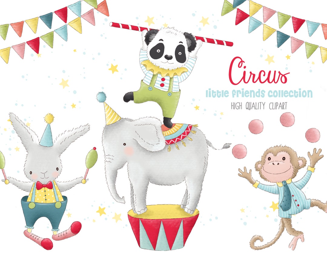 Circus Clipart, Carnival Clipart, Circus Themed Party, Circus Image ...