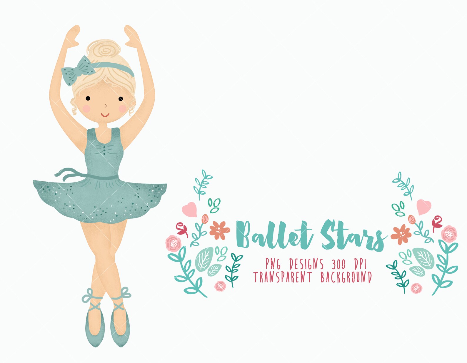 Ballet Clipart Ballerina Doll Ballerina Wall Art Ballerina | Etsy