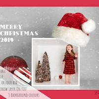 White Photo Box Grid 9 Box Template, Photoshop Template, in the Box ...