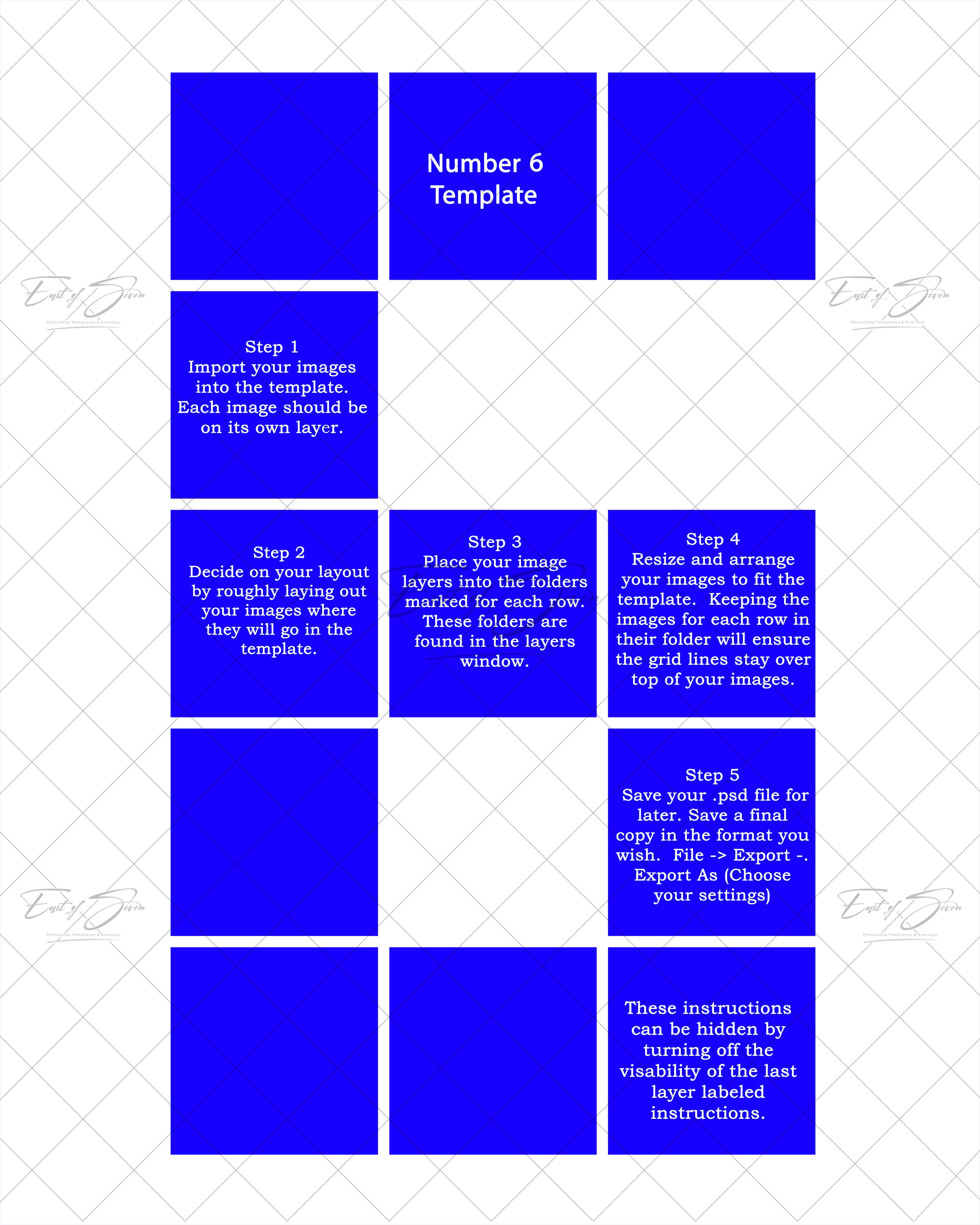 Number 6 Template - Inside the Box Birthday Template - in the Box ...