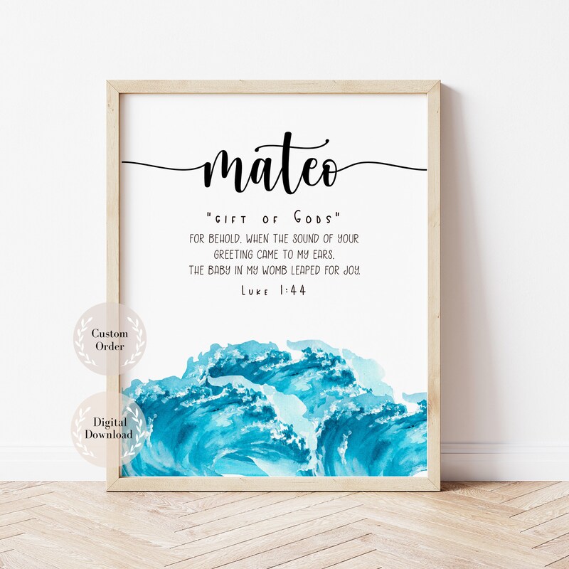 Name Meaning Sign - Etsy