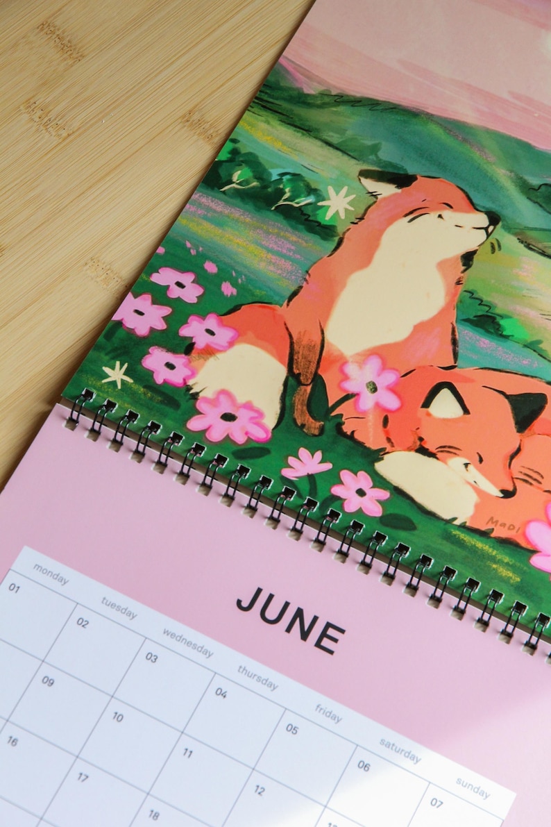 Madivoid Wall Calendar 2026 ~ Cute Wall Calendar ~ Planner ~ Notes ...