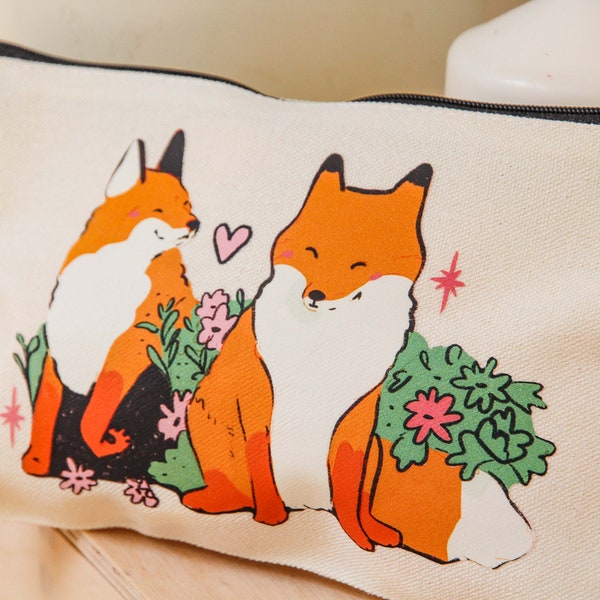 Fox Pencil Case - Etsy