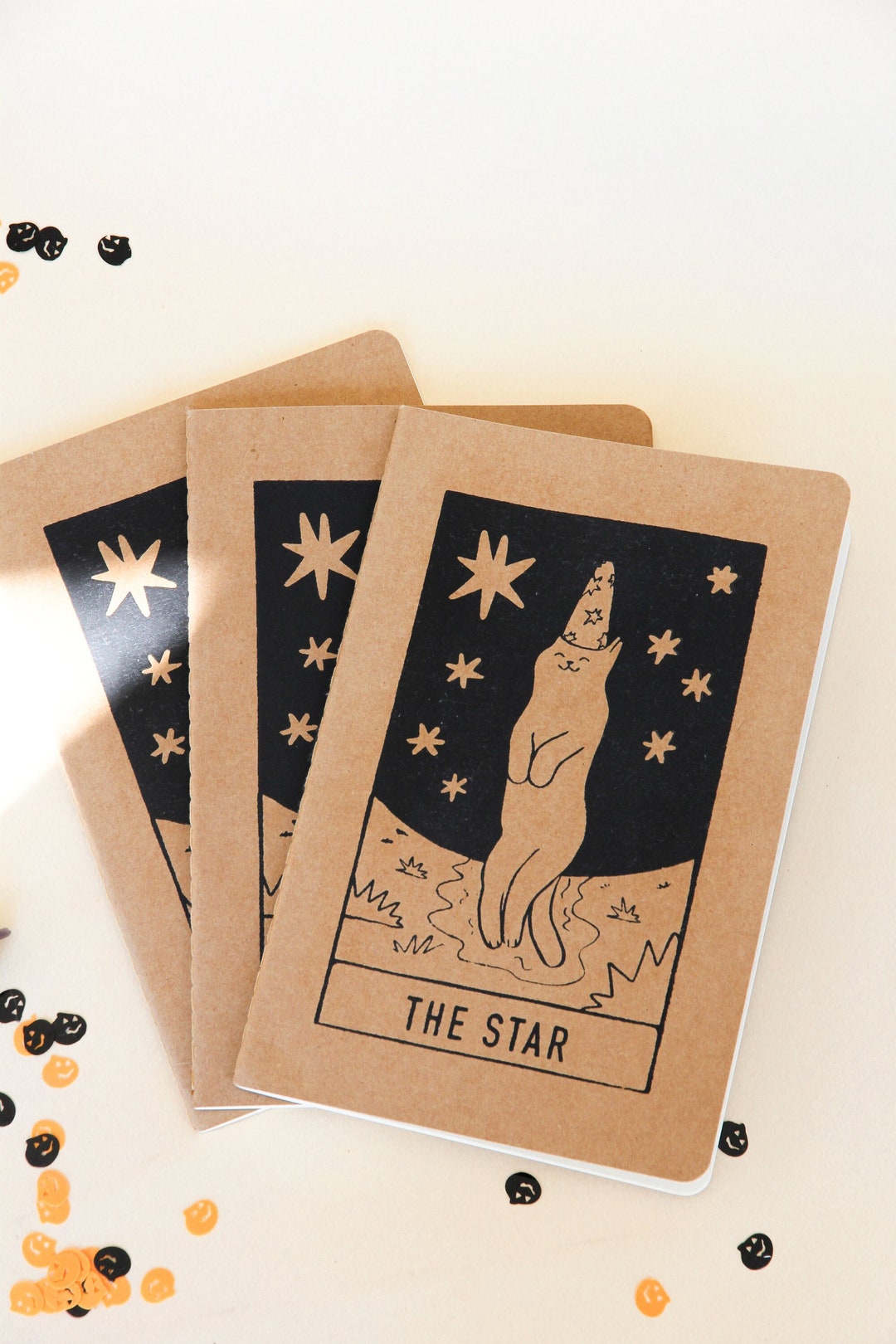 The Star Cat Sketchbook ~ Tarot Blank Sketchbook ~ Journal ~ Notebook ...