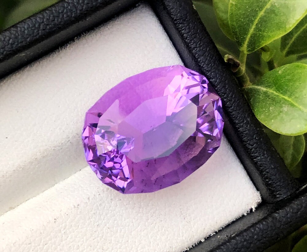 Amethyst, 19.60 Cts Natural Top Color & Cut Amethyst Gemstones - Etsy