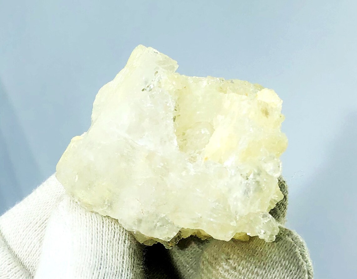 Terminated Etched Pollucite Crystal, Pollucite Specimen , Rough ...