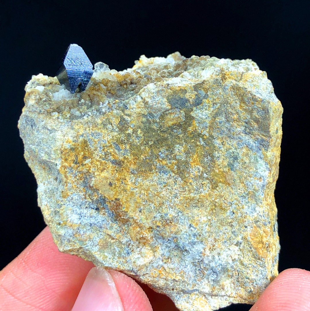 Natural Rare Anatase Crystal on Matrix, Anatase Specimen ,anatase ...