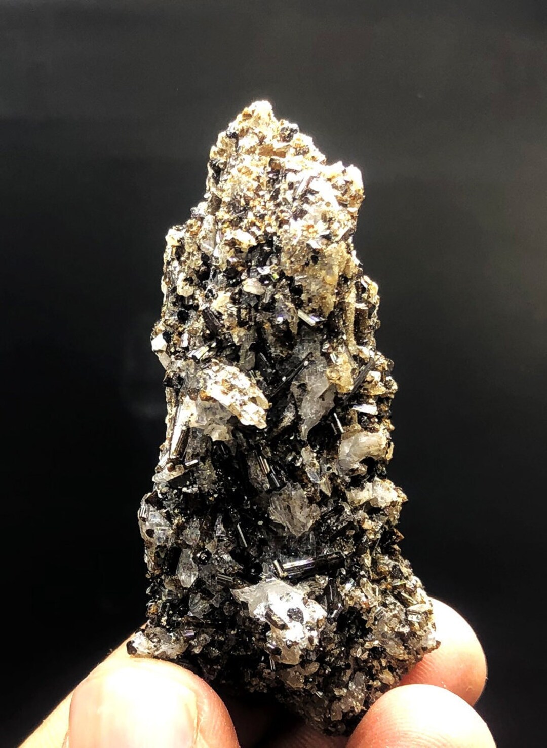 Rare Childrenite Crystals on Quartz, Childrenite Eosphorite ...