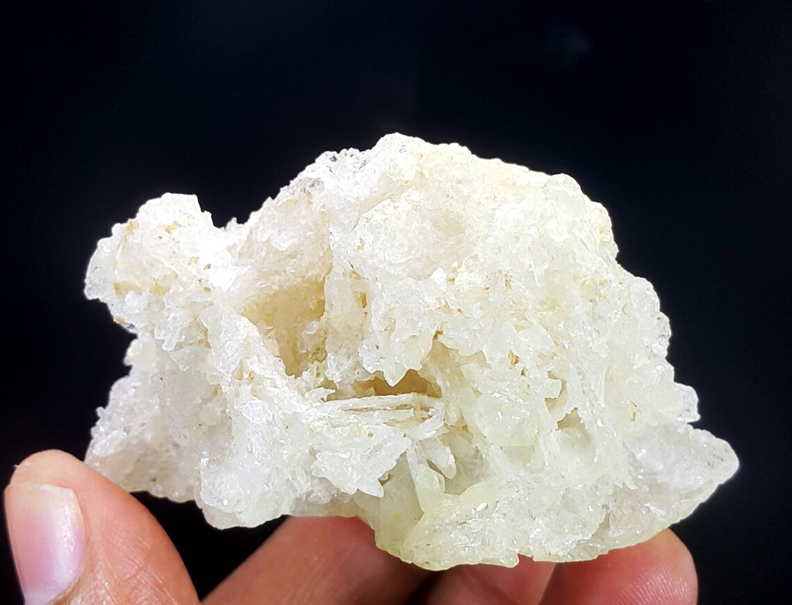 Terminated Etched Pollucite Crystal, Pollucite Specimen , Rough ...