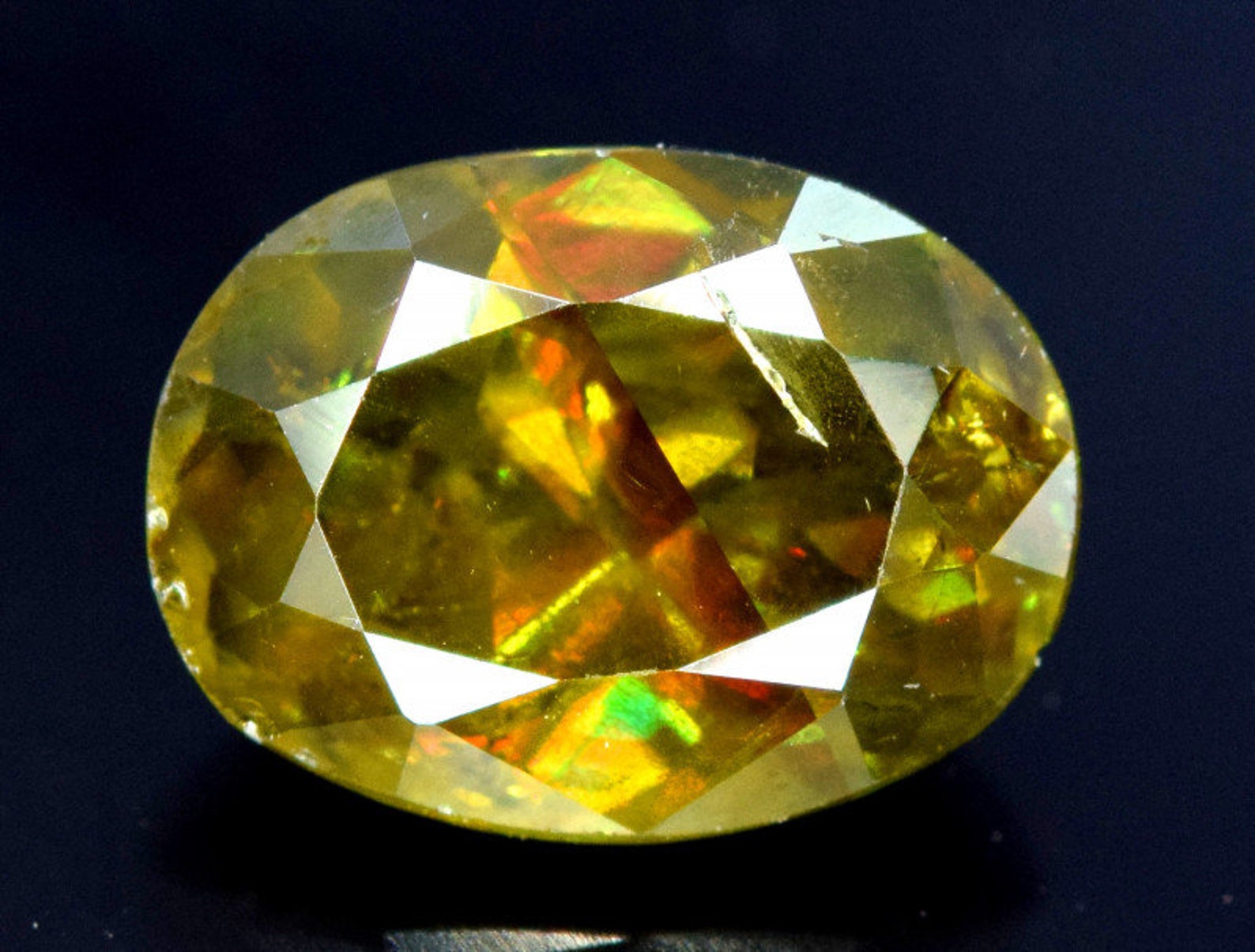 1.80 CT Natural Full Fire Sphene Titanite Gemstone - Etsy