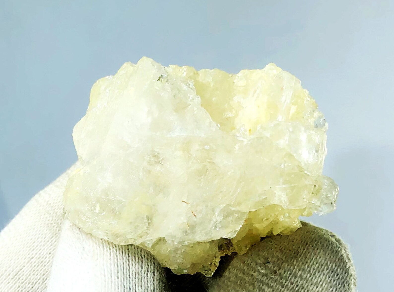 Terminated Etched Pollucite Crystal, Pollucite Specimen , Rough ...