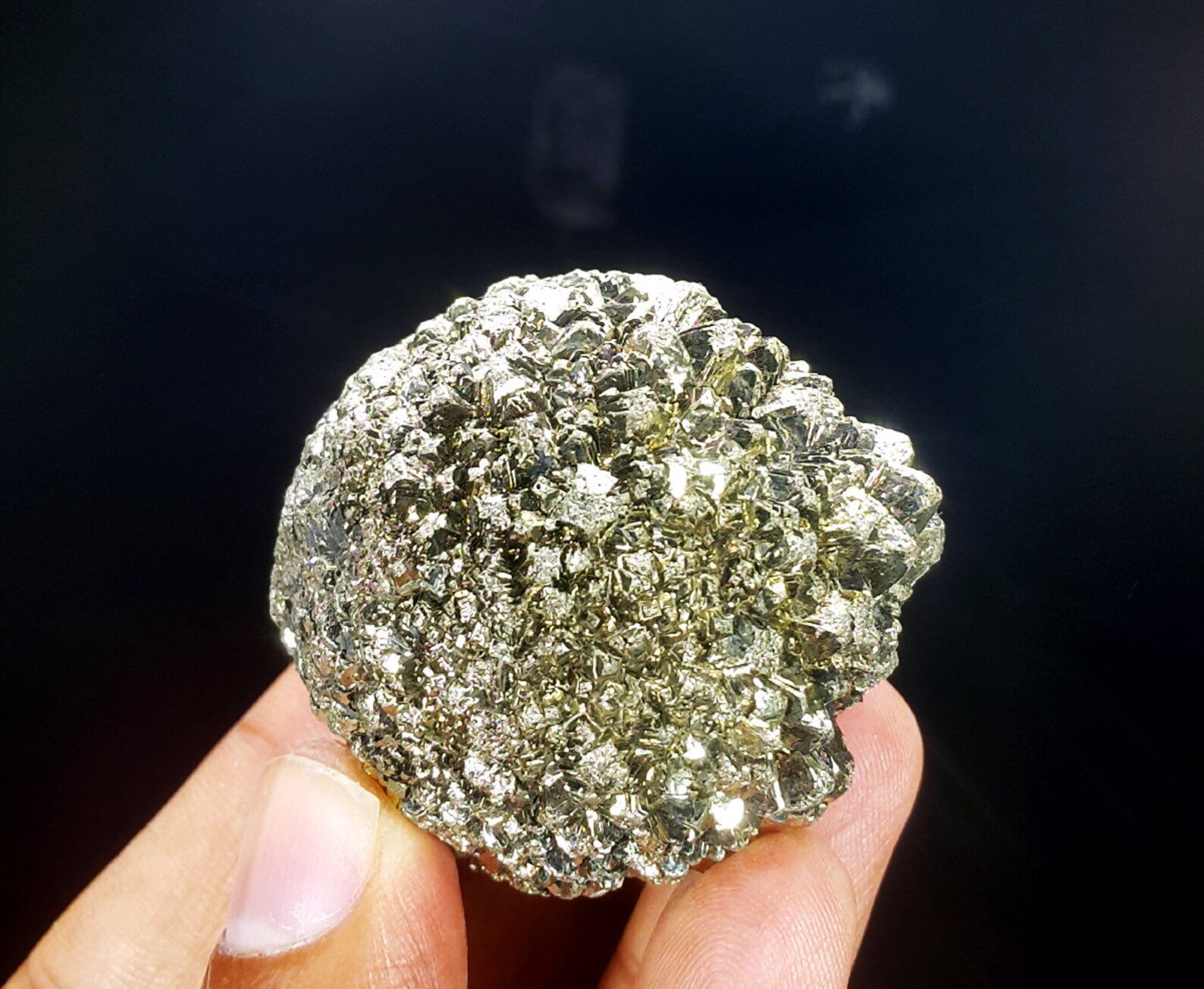 Pyrite Mineral, Marcasite Nodule, Golden Prophecy Stone, Crystal of ...