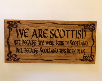 Scottish Wood Carving - Etsy