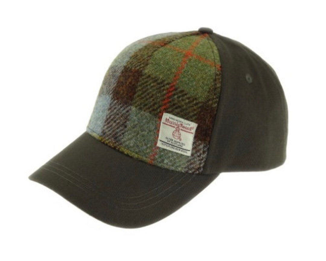 Harris Tweed and Cotton Baseball Cap Macleod Tartan Plaid - Etsy