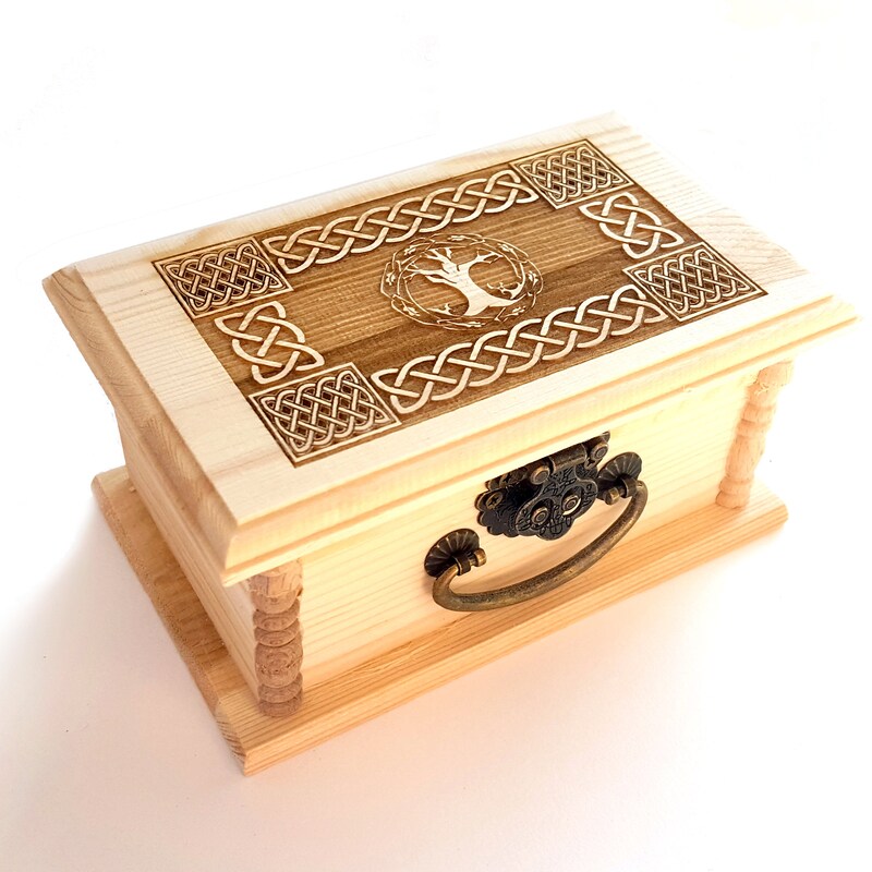 Tree of Life Wooden Box - Etsy