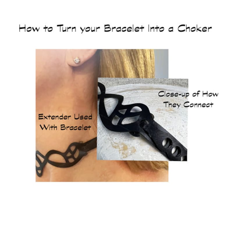 9 Inch Cut to Size Bracelet Extender. Turn Any Bicycle Tube Bracelet ...