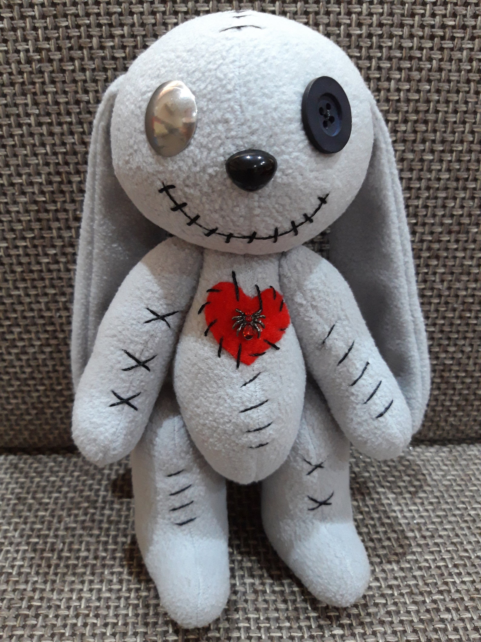 Ugly toy Creepy toy rabbit Voodoo doll Scary toys | Etsy