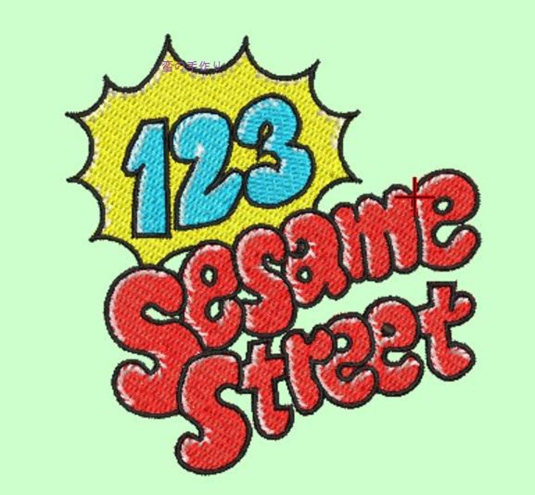 Sesame Stree Sign Embroidery Machine Design - Etsy