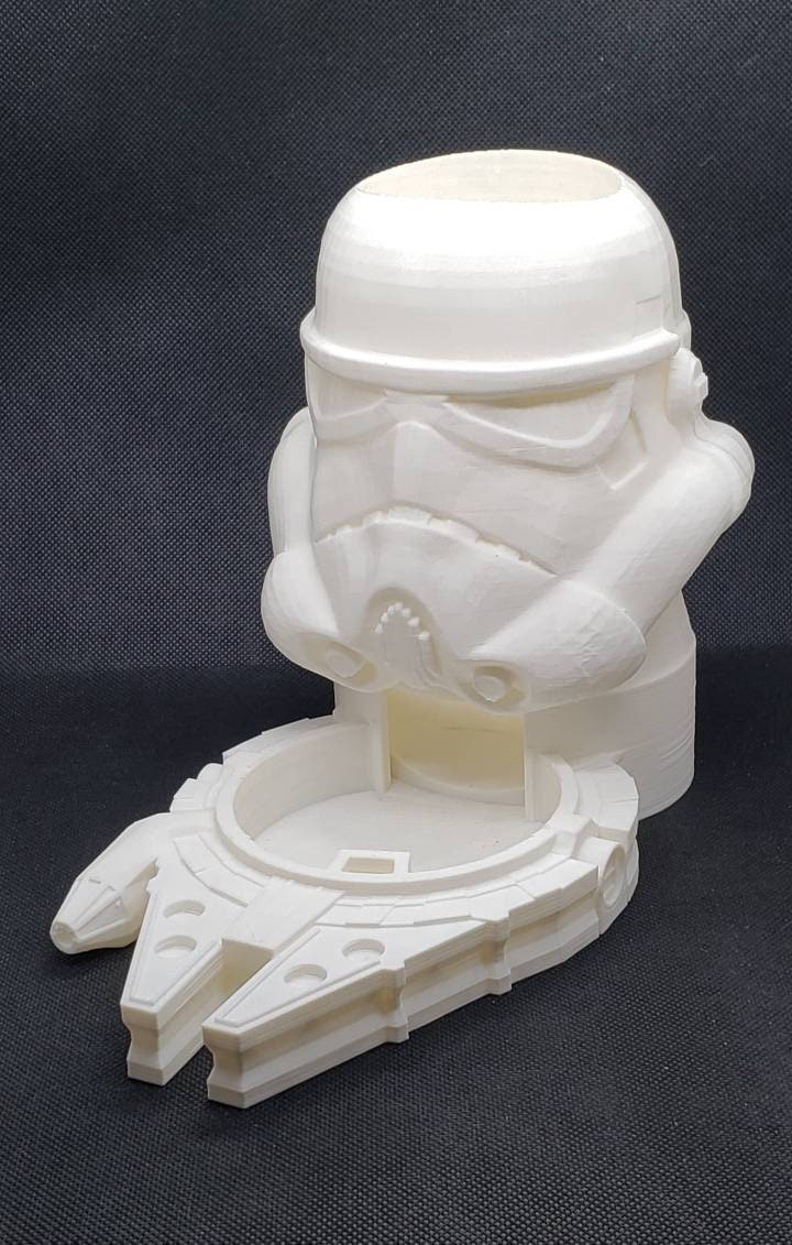 Stormtrooper Millennium Falcon 3D Printed Dice Tower Star Wars | Etsy