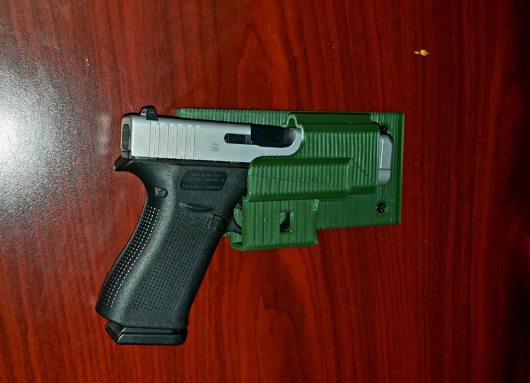 Concealed Under Desk Pistol Mounted Holster, Compatible With Glock 48 ...