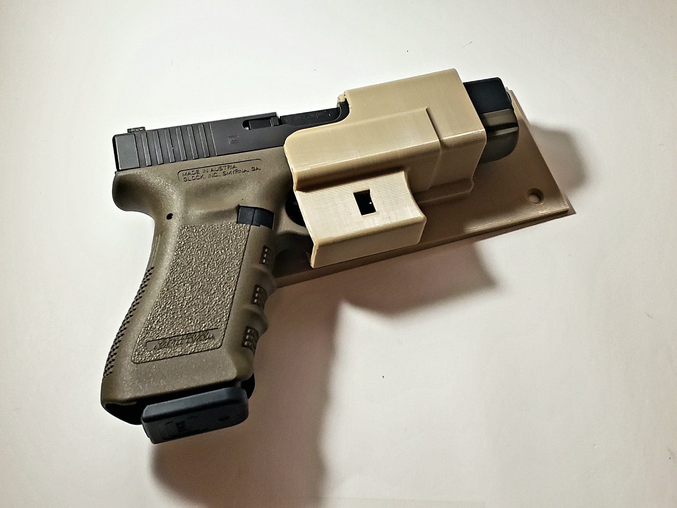 Concealed Under Desk Pistol Mounted Holster Compatible With - Etsy Canada