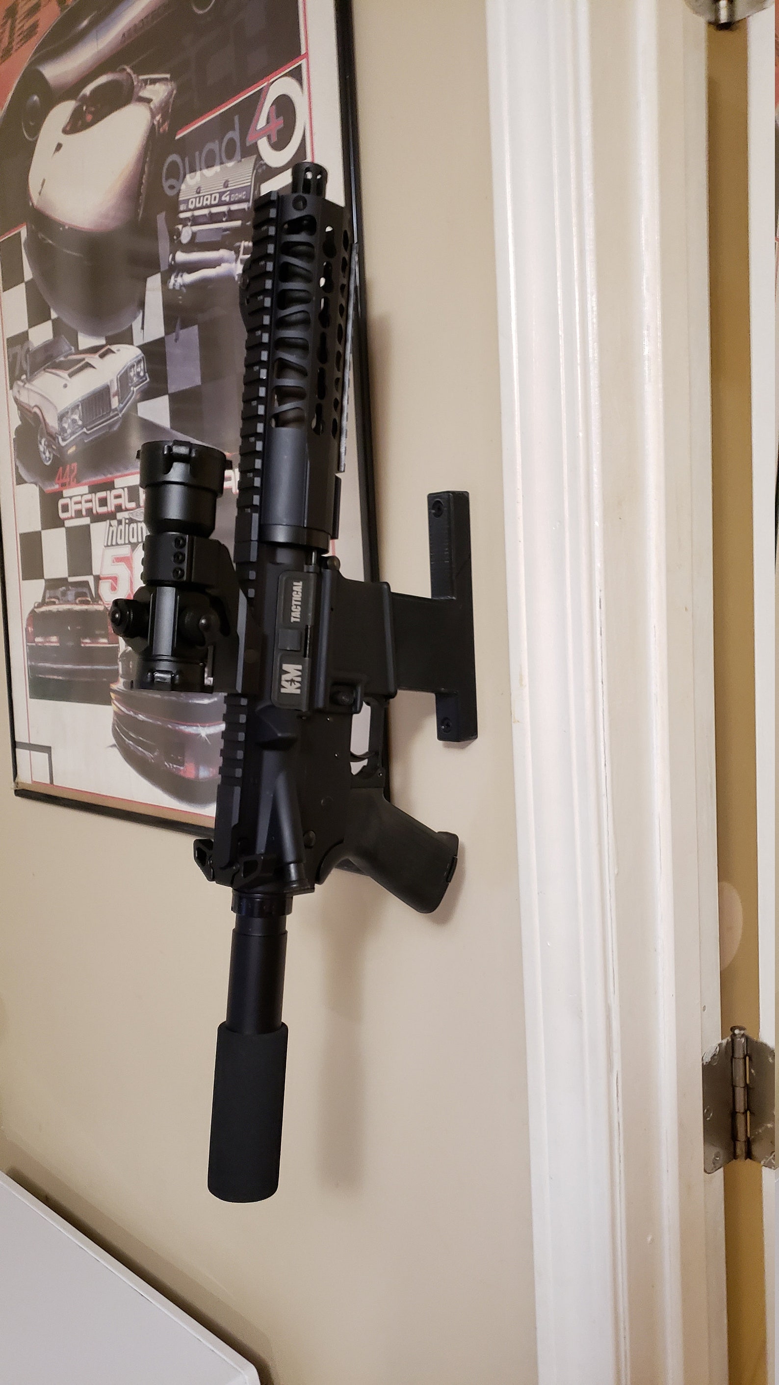 Sporting Rifle Vertical Wall Mount 3D Printed | Etsy