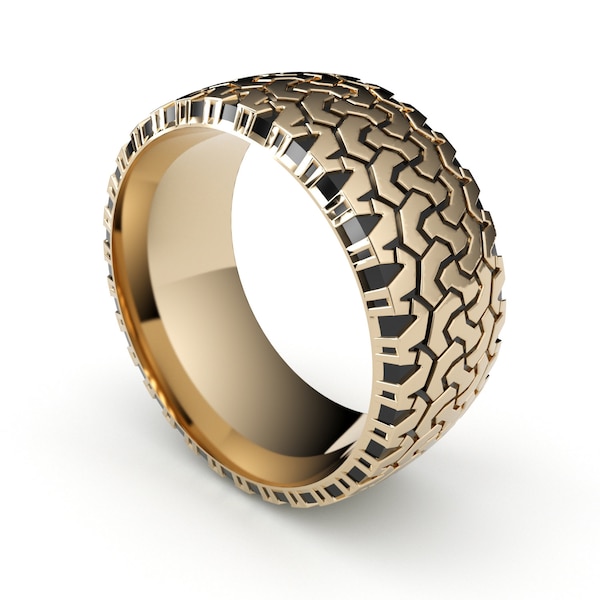 Tire Tread Ring - Etsy