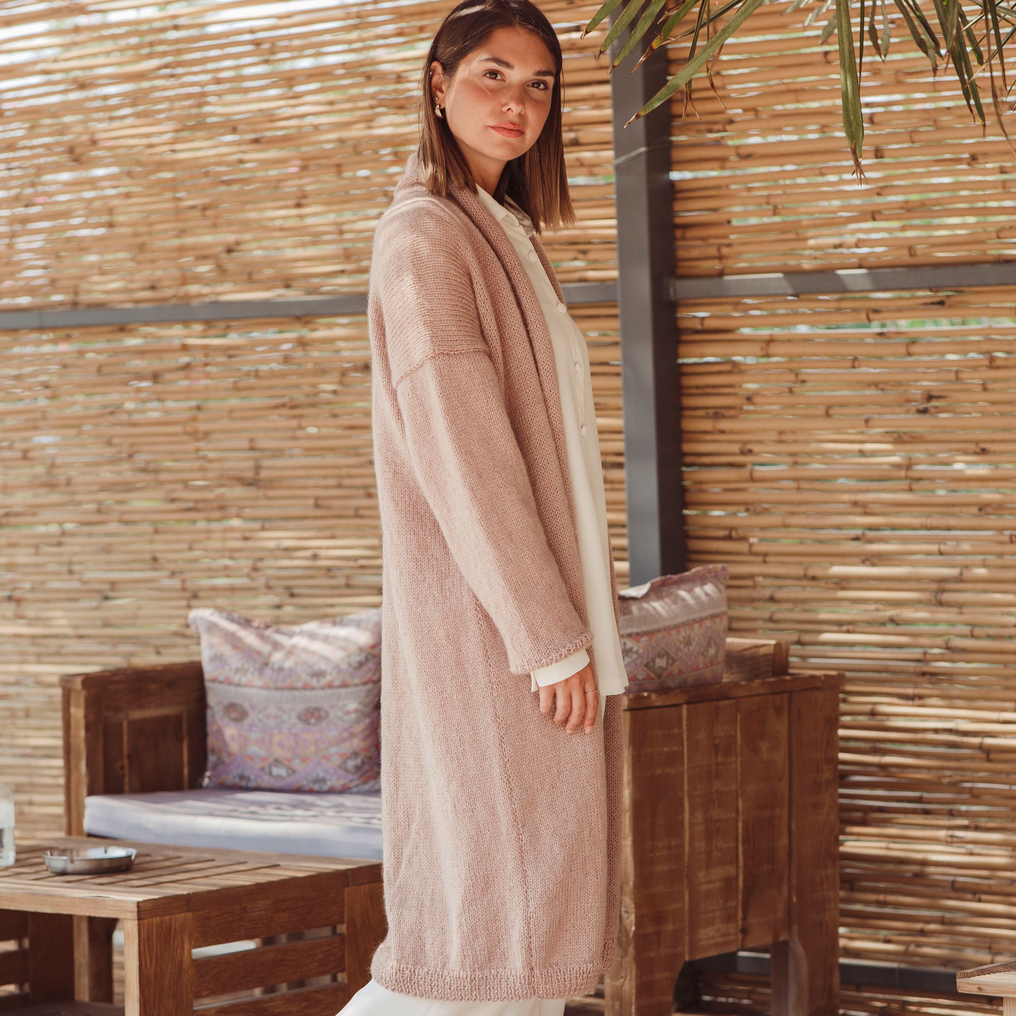 Long Cardigan Knitting Pattern for Women | Unique Cardigan Pdf Knit ...