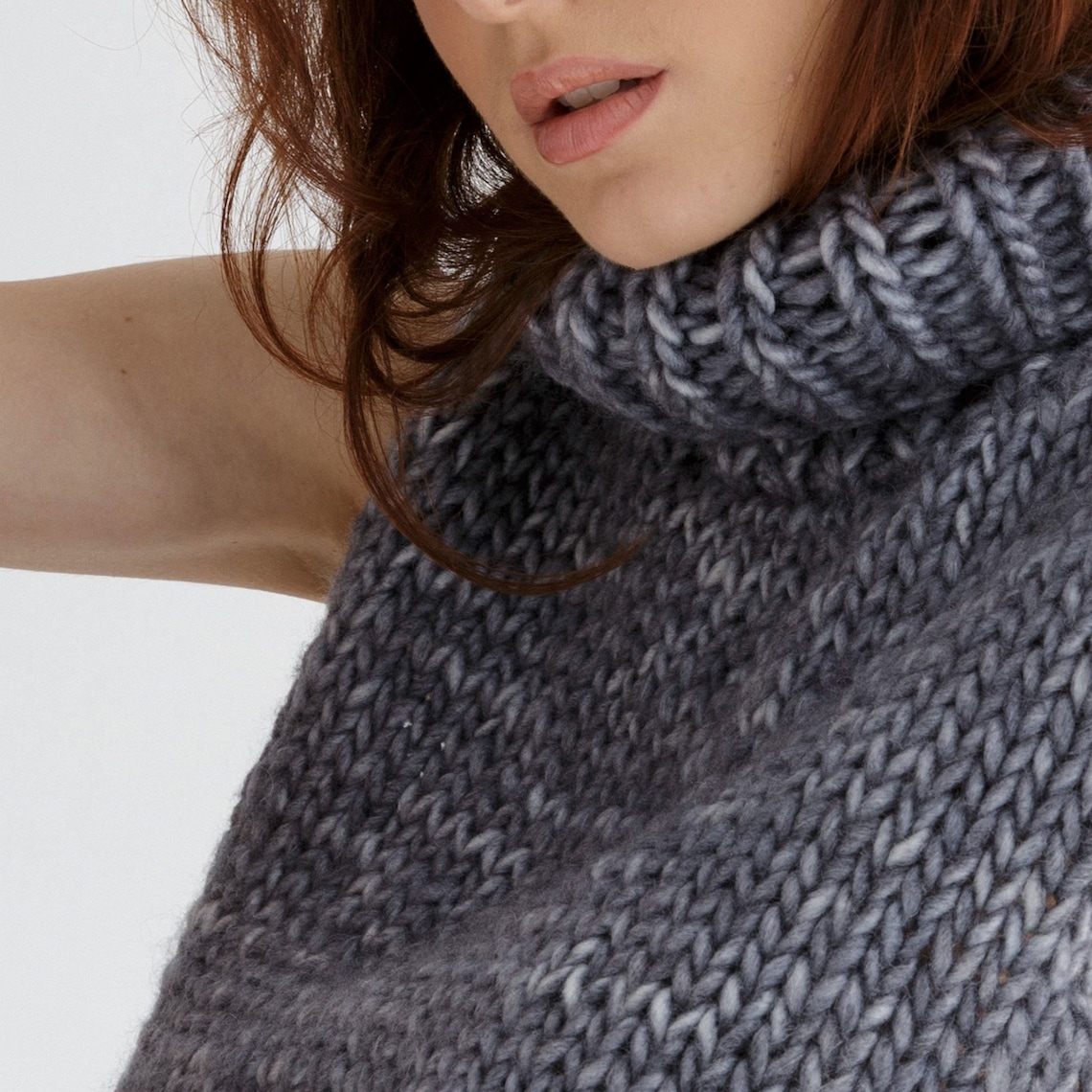 Sleeveless Sweater Knitting Pattern for Women | Chunky Sweater Knit ...