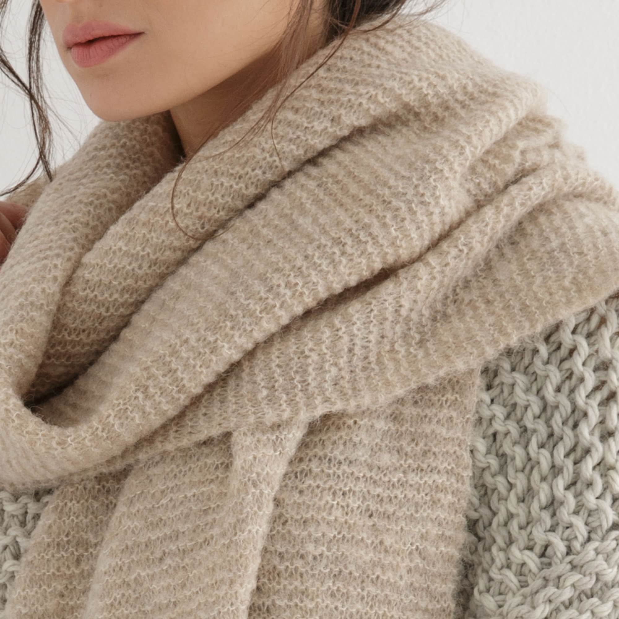 Beginner Knitting Pattern Pdf | Scarf Knit Pattern - Etsy