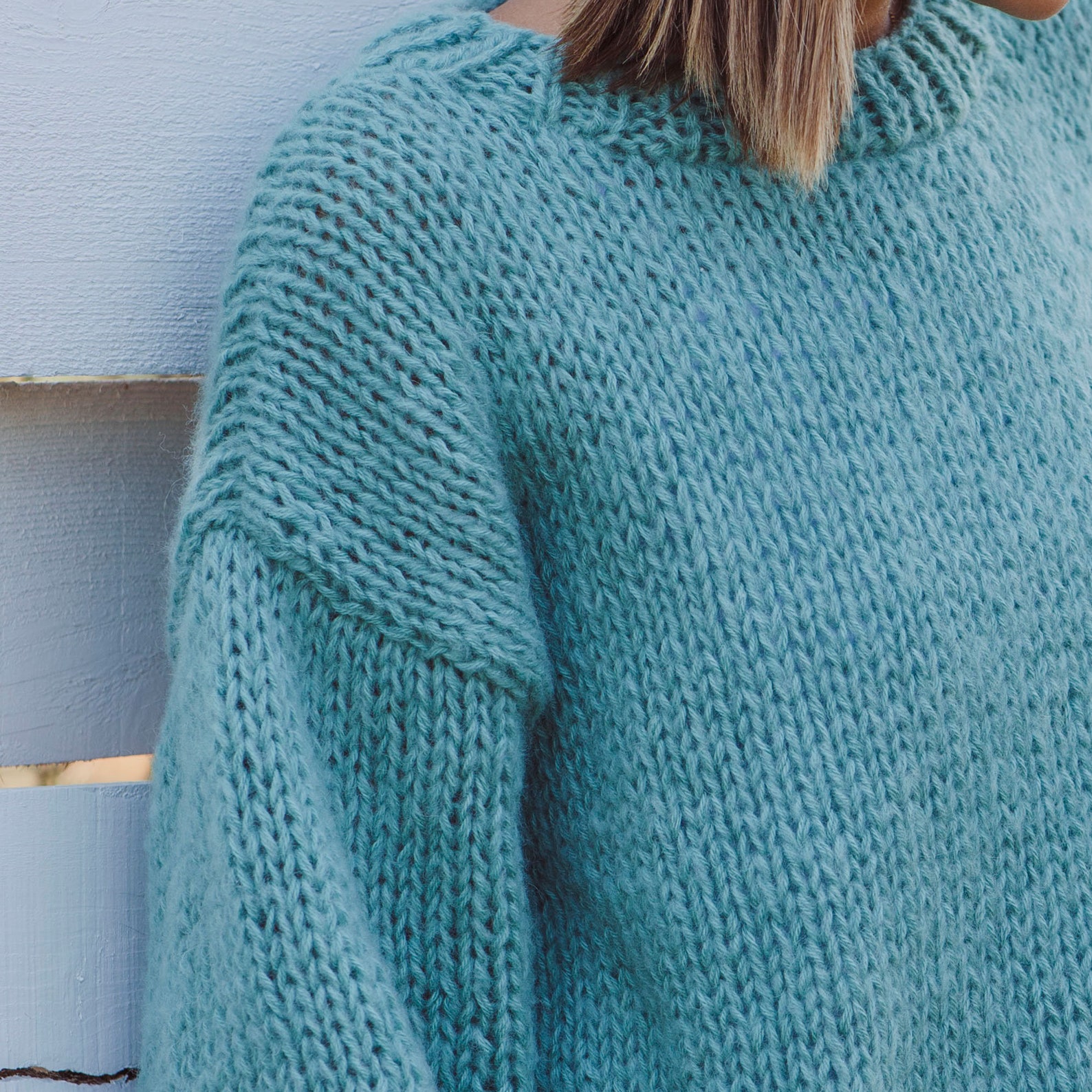 Chunky Sweater Digital Knit Pattern Sweater Knitting Pattern Pdf for ...