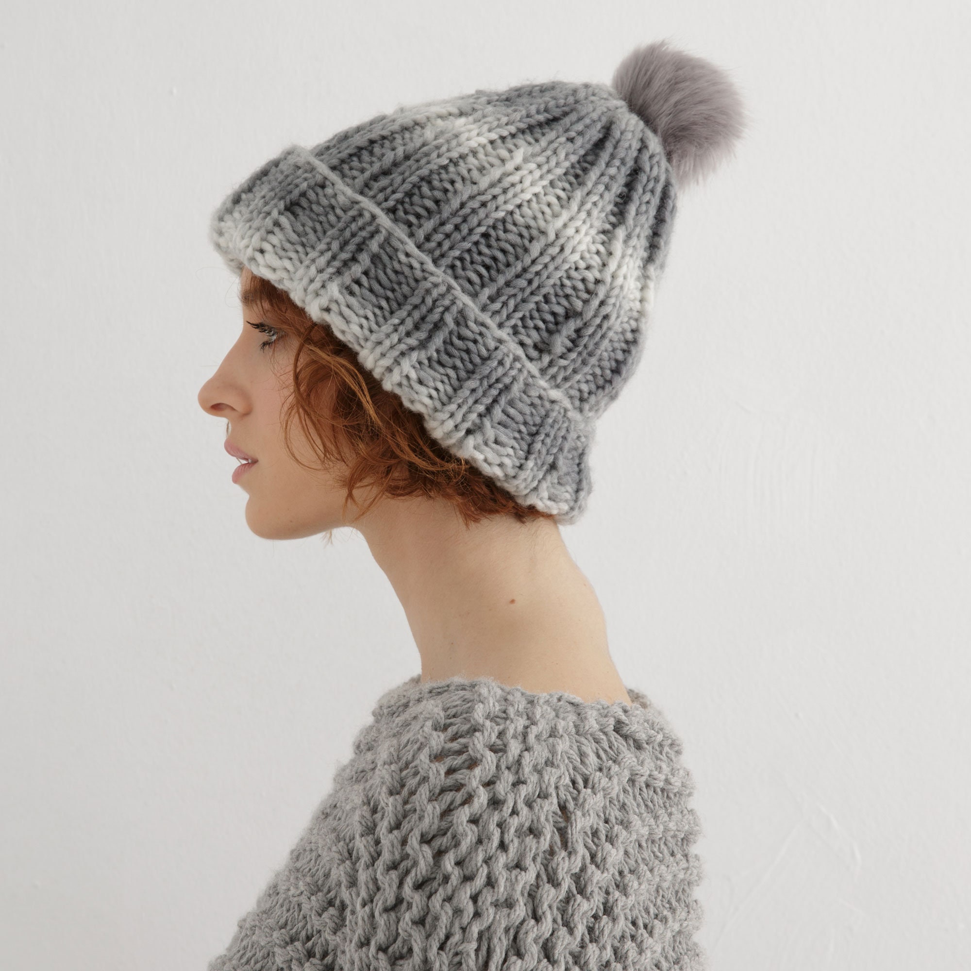 Chunky Beanie Knitting Pattern Hat Knit Pattern Pdf - Etsy